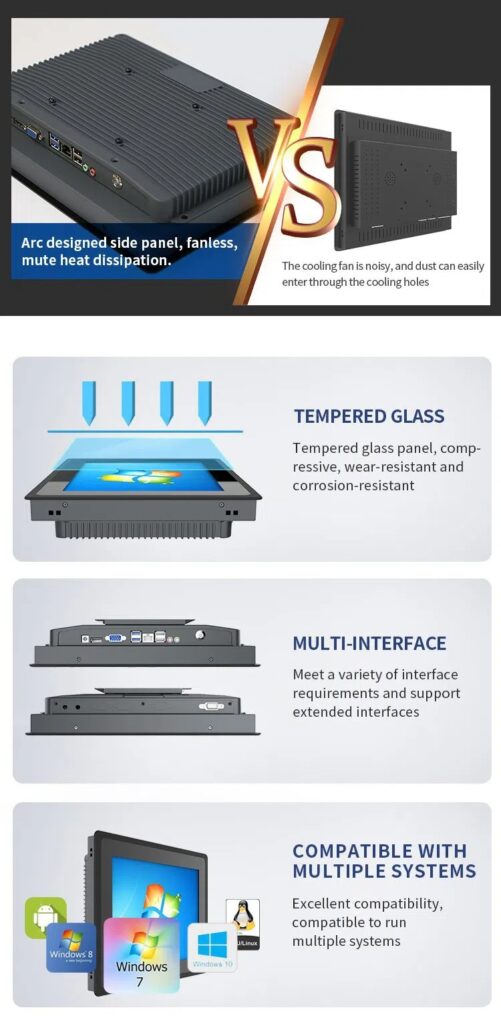 Industrial All In One Tablet Panel Pc | MIKITECH